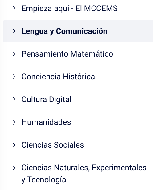 Empieza aquí - El MCCEMS